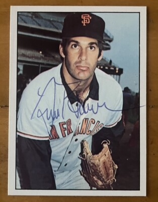 JIM BARR 1975 SSPC Signed Baseball Card #92 AUTO Autograph SF GIANTS | eBay