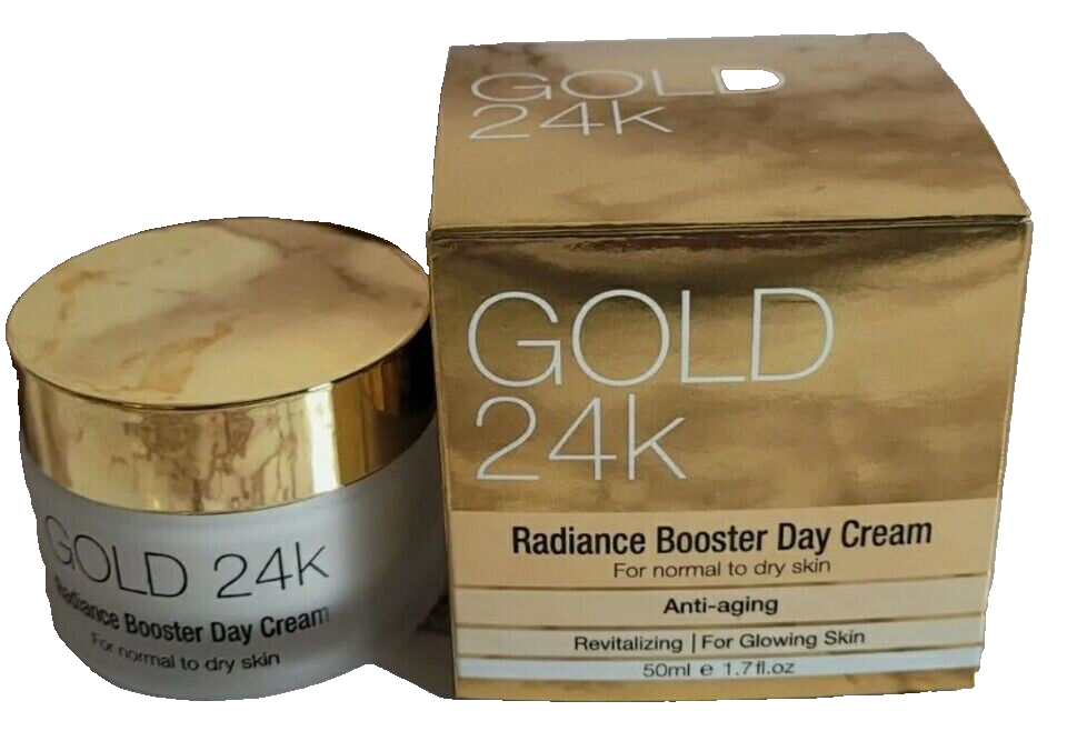 Gold 24K Radiance BOOSTER Day Cream For Normal To Dry Skin Anti Aging ...