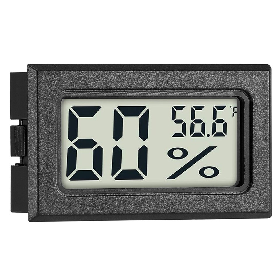 Mini Digital LCD Thermometer Hygrometer Meter Temperature Humidity ...