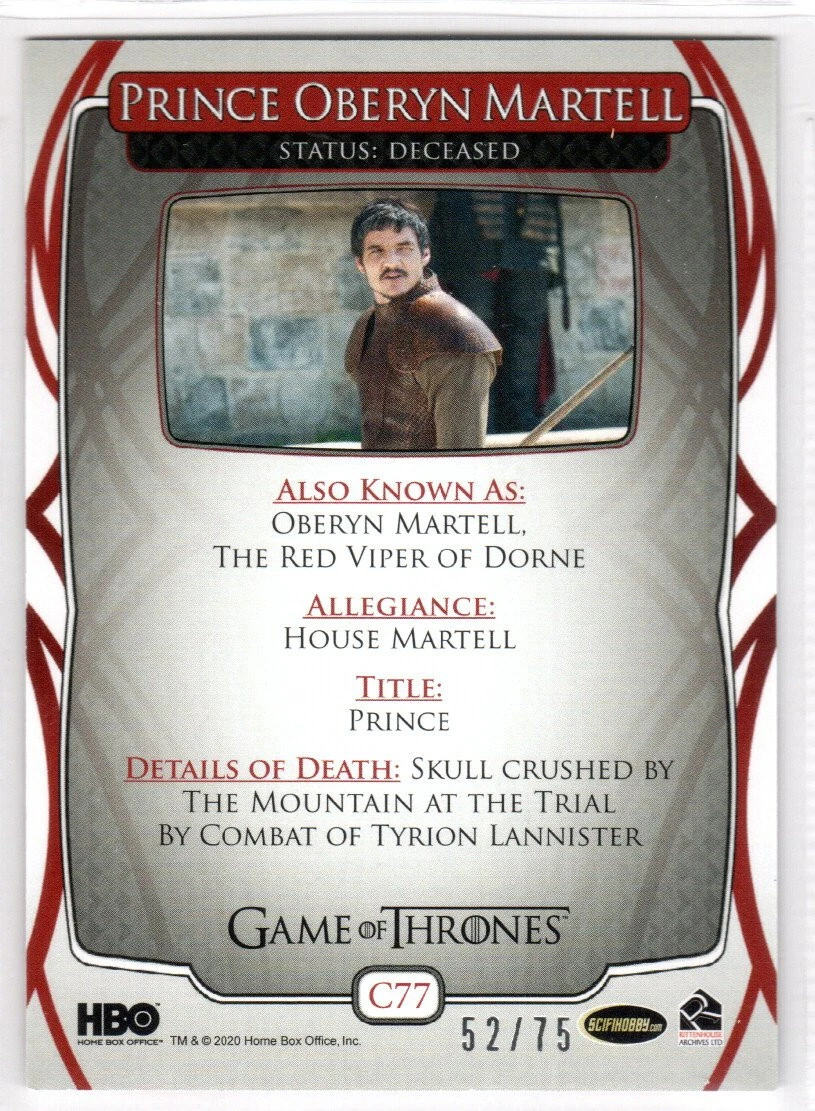 Quentyn Martell Casting 10 Characters From the Game of Thrones Books We ...