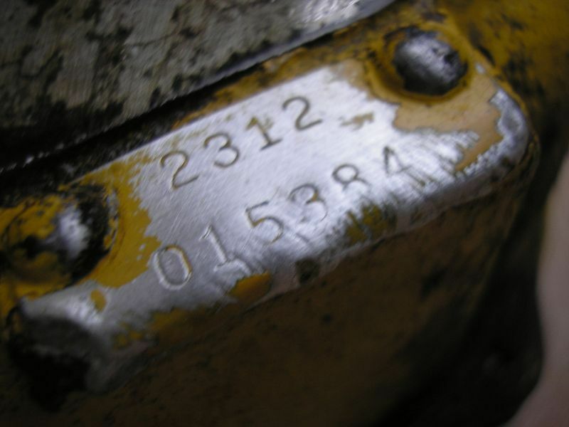 Wards Garden Mark Squire 12 Tractor Peerless 2312 Transmission Housing ...