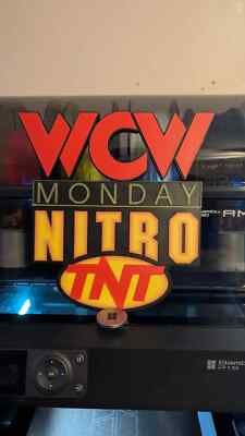 3d printed WCW Monday Nitro on TNT wall art | eBay