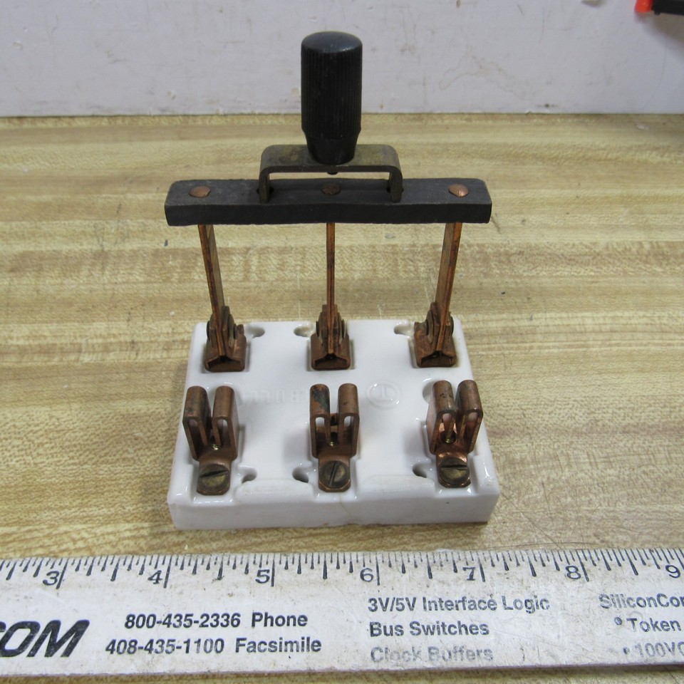 SWITCH CERAMIC KNIFE SWITCHes LOT of 6 various. | eBay