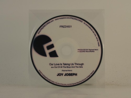 JOY JOSEPH OUR LOVE IS TAKING US THROUGH (H1) 2 Track Promo CD Single ...