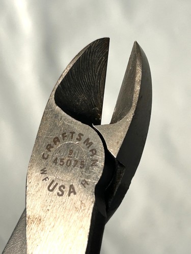 Craftsman USA WF 45075 Diagonal Cut 6" Pliers Nipper Cutters Western ...