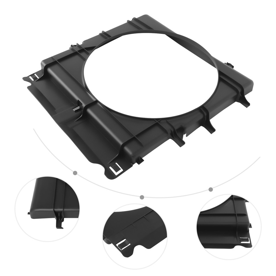 Radiator Cooling Fan Shroud For Sprinter 2500 Mercedes Benz V6 3.0L ...