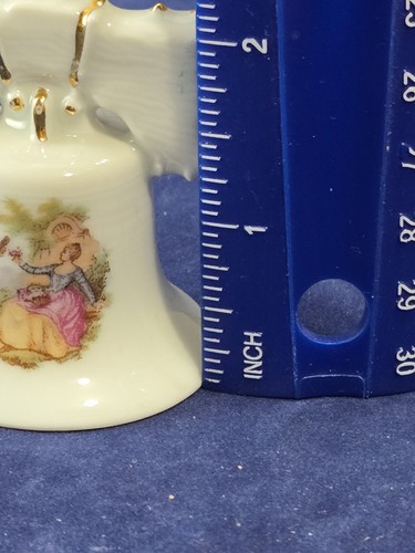 Vintage Limoges France Porcelain Bell, Courting Couple, Church Bell | eBay