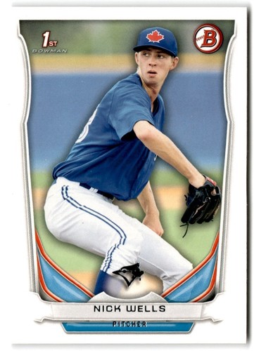 2014 Bowman Draft Picks & Prospects Nick Wells #DP89 Toronto Blue Jays | eBay Australia
