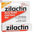 ZILACTIN COLD SORE GEL .25 OZ | eBay