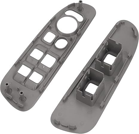 Window Control Switch Panel +Taupe Bezel 2pcs for 02-09 Dodge Ram 1500 ...