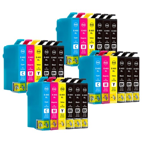 603XL Ink Cartridge for Epson XP-2100 XP-3100 WF-2835 XP-2150 -XP3105 ...