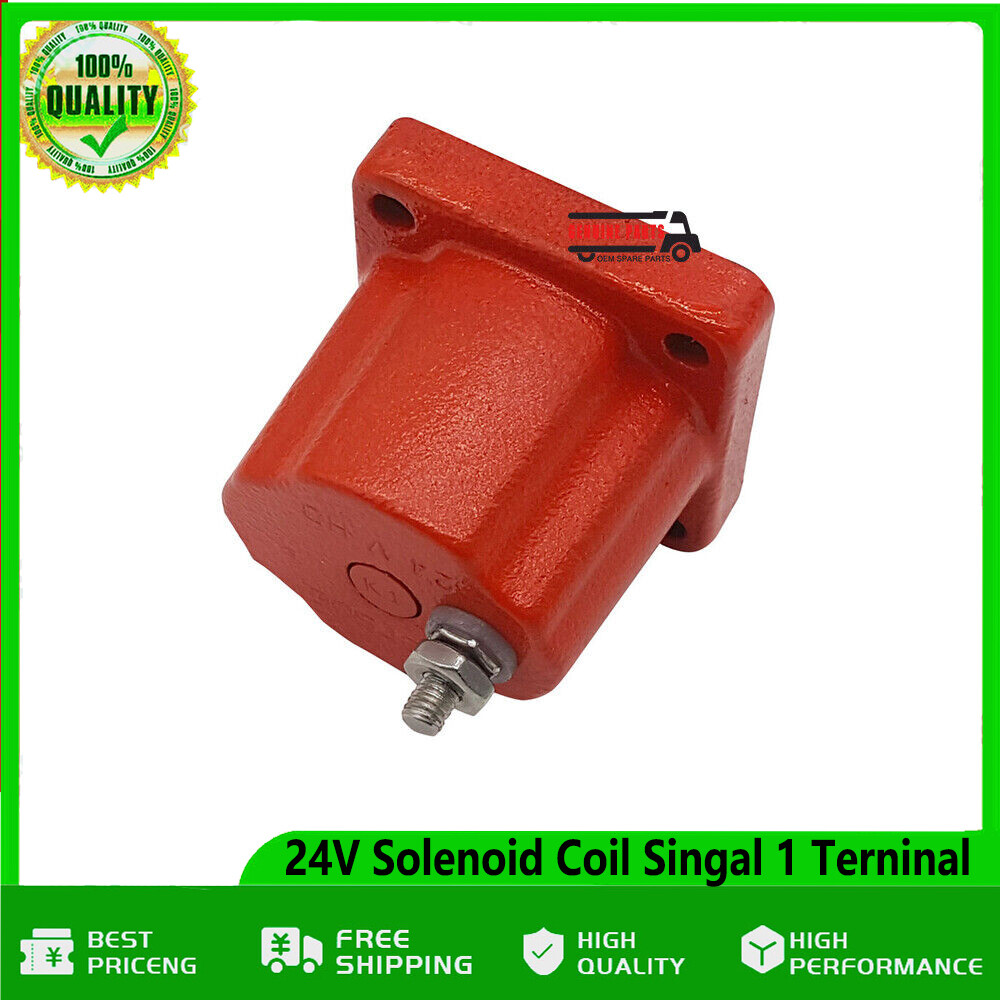 24V Solenoid Coil Singal 1 Terninal 4024809 3054610 3054609 134074 for ...