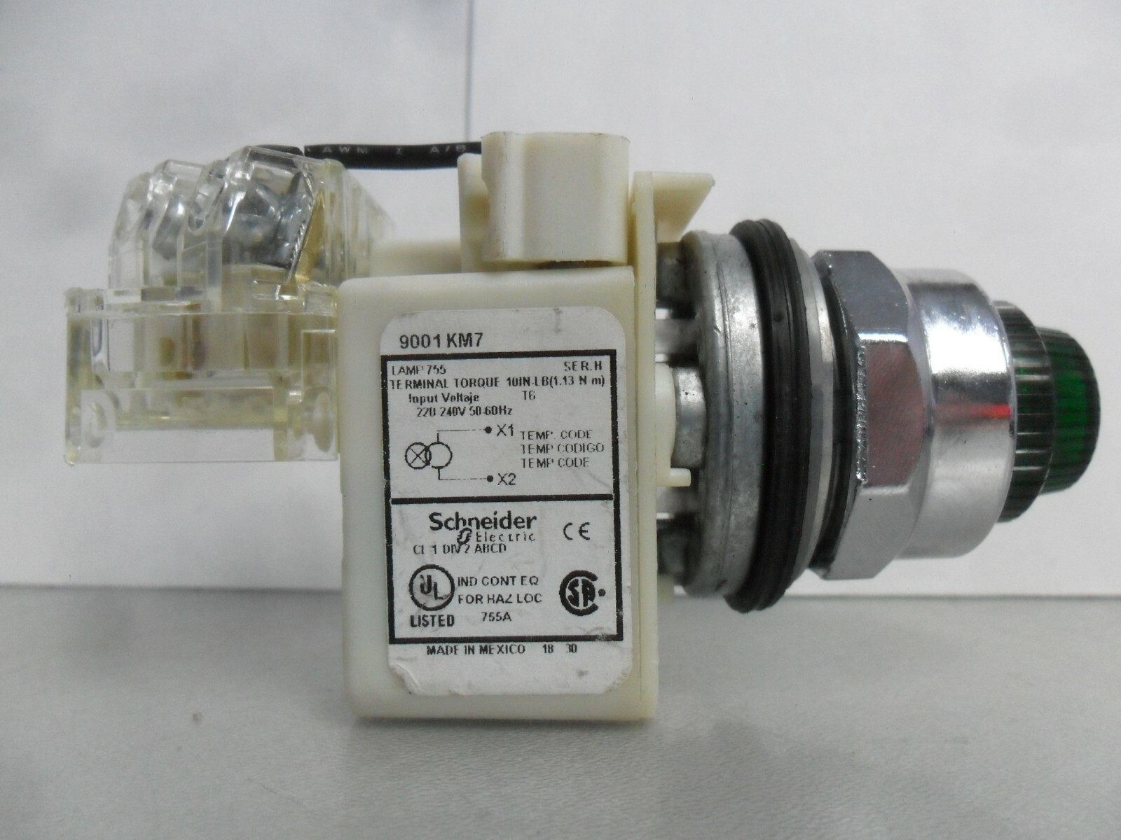 Nice Schneider Electric 9001 KA1 Contact Block 9001 KM7 Ser H Pilot ...