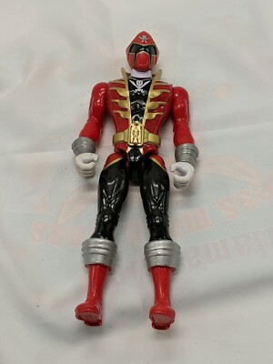Megaforce 10" Deluxe Megaforce Red Ranger Action Figure Bandai Pirate ...