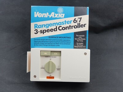 Vent Axia 6/7 Surface Mounted 3 Speed Controller | eBay UK