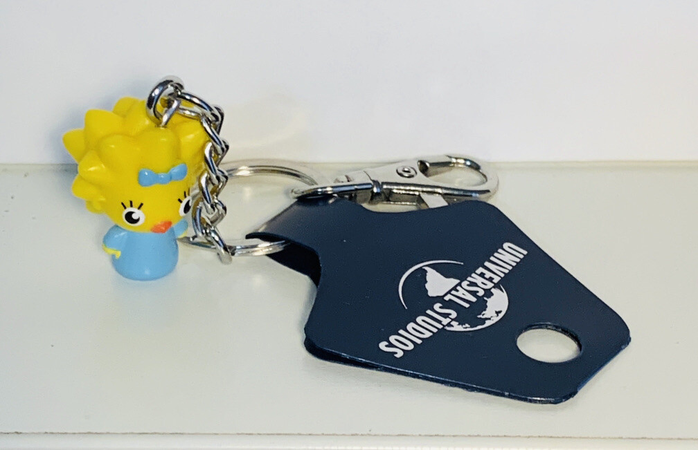 Universal Studios Exclusive The Simpsons Maggie Figurine Keychain New ...