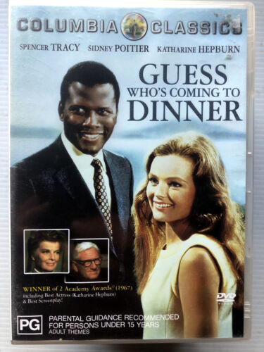 Guess Who's Coming To Dinner (DVD, 1967) PAL Region 4 - vgc dvd t283 | eBay