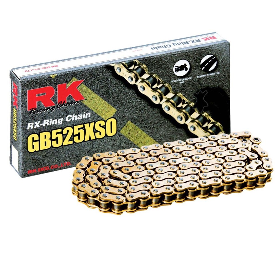 RK X-RING G&B 525XSO/110 CATENA RIVETTO per Benelli IMPERIALE 400 2019 ...