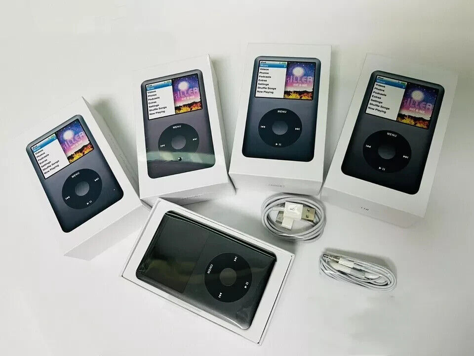 🔥2025 Brand New Apple iPod Classic 7th 160GB 256GB 1TB Gen Best Gift 🎁 ...