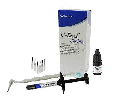 Vericom U-Bond Ortho Light-Cure Orthodontic Adhesive Kit 4gm syr [Free ...