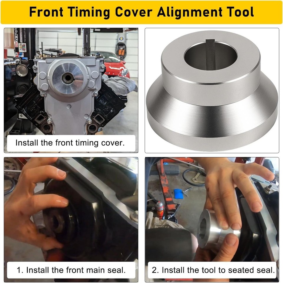 Front Rear Timing Cover & Oil Pans Alignment Tool for LS Engine LS1 LS2 ...