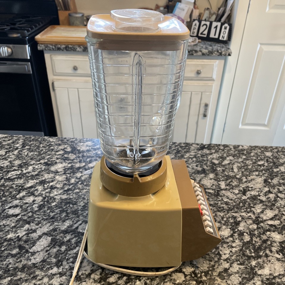 Osterizer Imperial Pulse Matic 10 Vintage Blender Touch-N-Pulse Tested ...