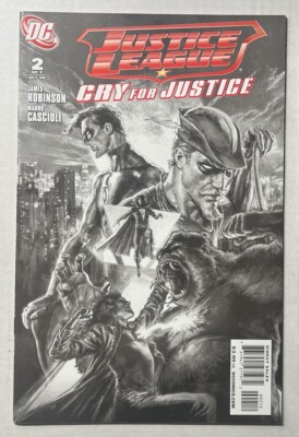 Justice League Cry For Justice #2 2009 DC Comic Book - We Combine ...