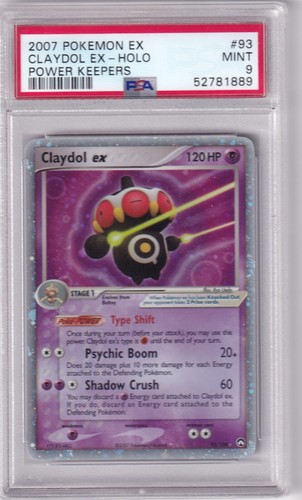 Pokemon 2007 Power Keepers No. 93 Claydol Ex Holo PSA 9 | eBay
