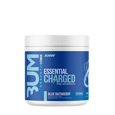CBum, Essential Charged Pre-Workout, Blue RaTHberry, 14.39 oz (408 g ...