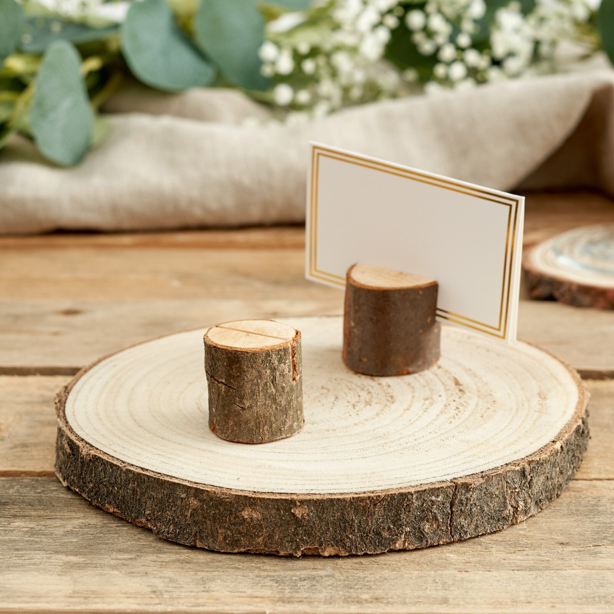 Vintage Rustic Wedding Table Cards