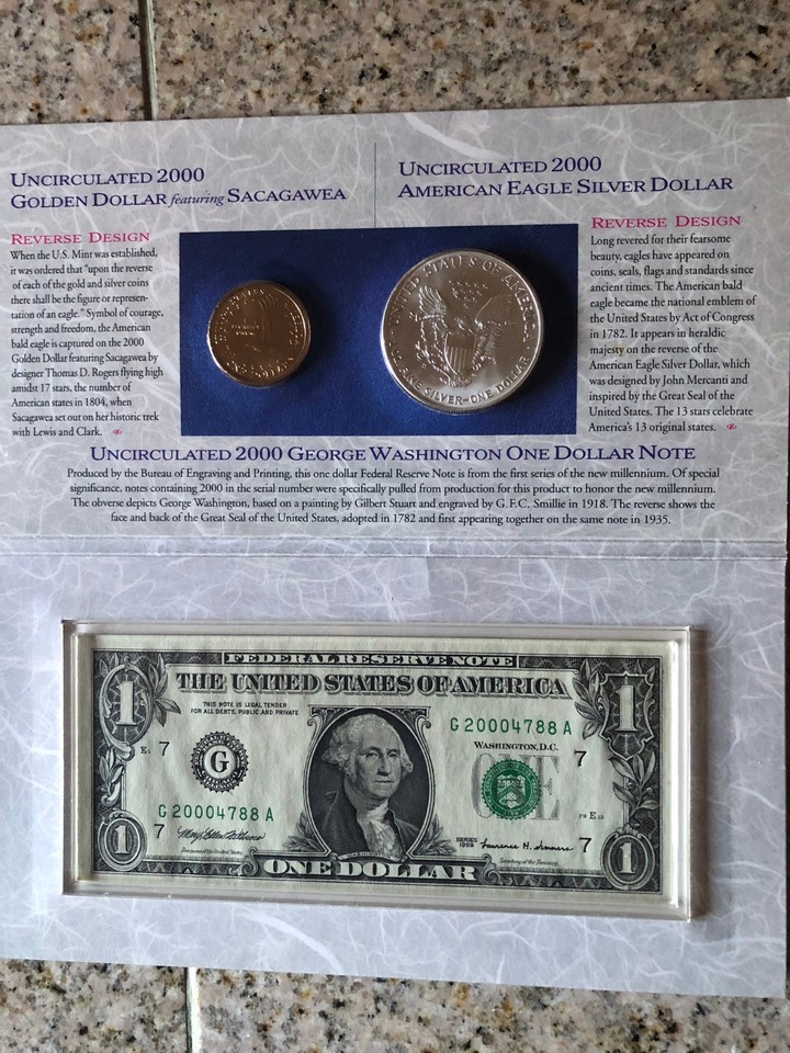 U.S. Millennium Coinage and Currency Set from the year 2000. | eBay