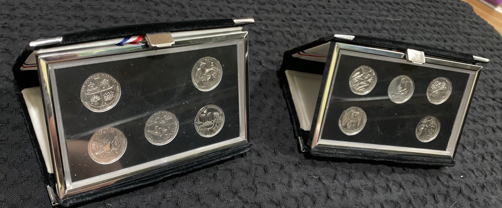 2019-2020 W West Point Quarters In Beautiful Velvet Display Cases One ...