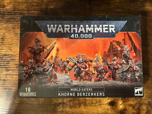 Warhammer 40K "World Eaters" Khorne Berserkers (99120102153 ...