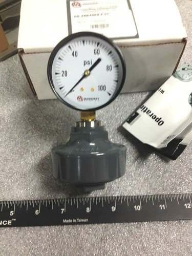 Tuff Guard PVC Gauge Isolator 1/2" FNPT 100 PSI EPDM Diaphragm TG ...