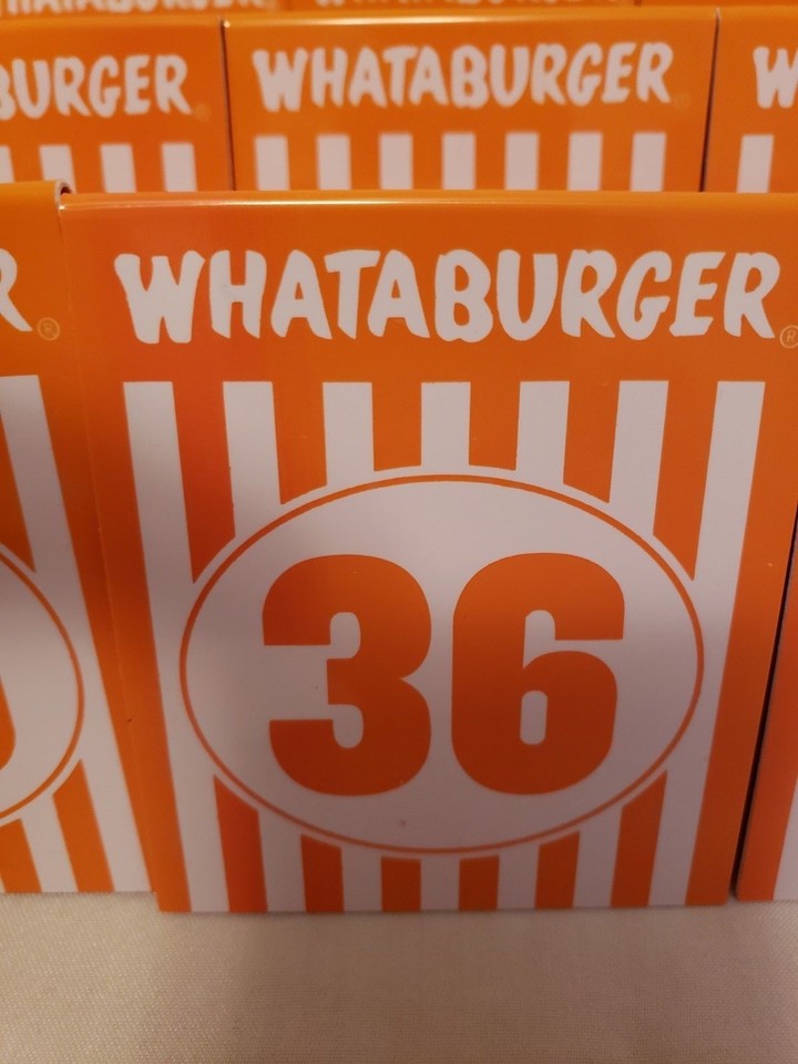 Individual WHATABURGER Restaurant Table Tent Numbers - Modern Glossy | eBay