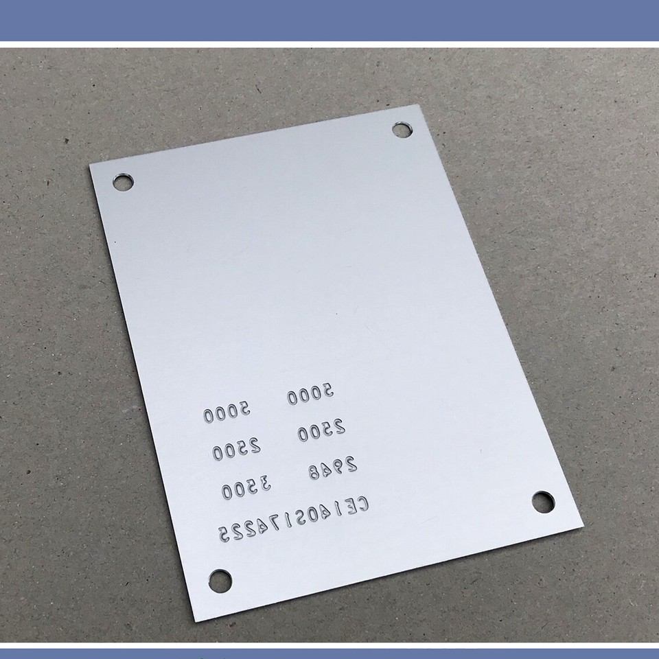 EMBOSSED CHEVROLET PLATE DATA TAG 1970 1971 1972 C10 C20 TRUCK K5 ...