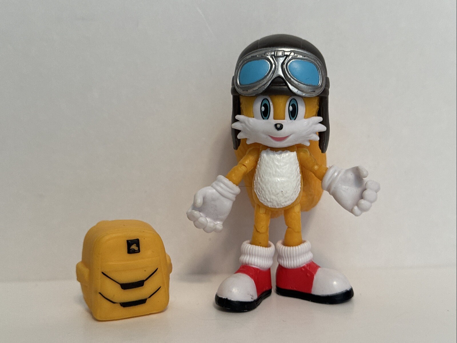 Sonic 2 Movie the Hedgehog Tails Blaster Pilot 3.5" Figure 2022 Jakks ...