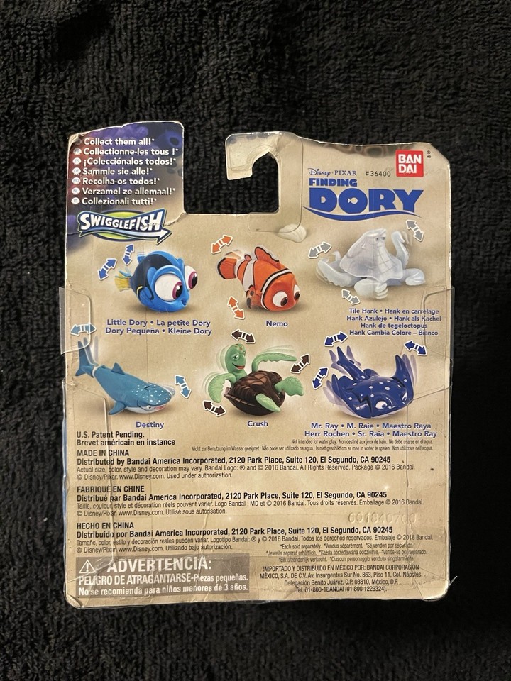 2016 Bandai Disney’s Finding DORY SwiggleFish Mr.Ray MOC! | eBay