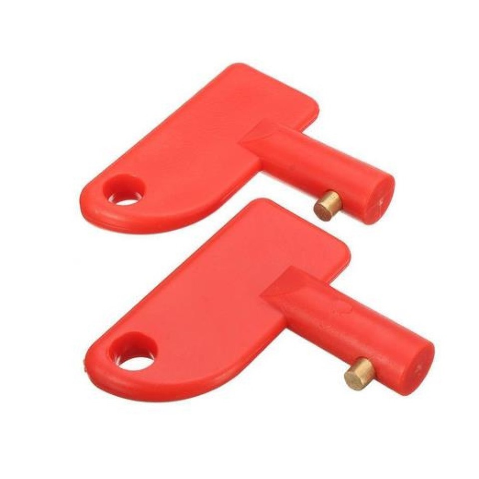 High Quality The Power Key Battery Isolation Keys Plastic Spare Keys ...