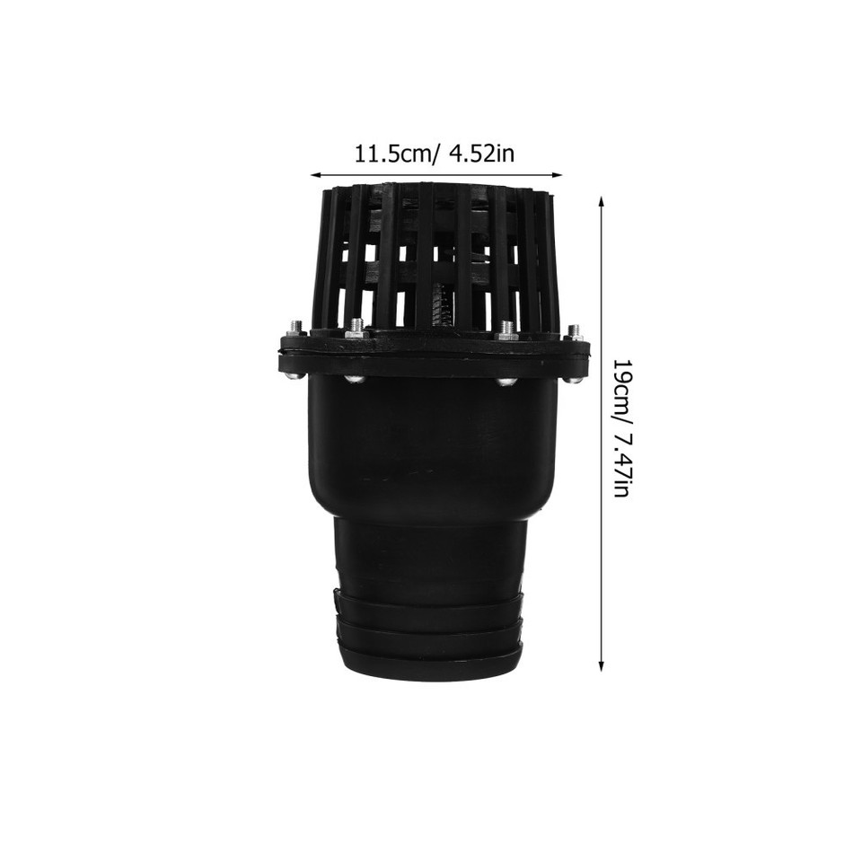 3 Inch Foot Valve Check Valve for Irrigation Pump Water Garden ...