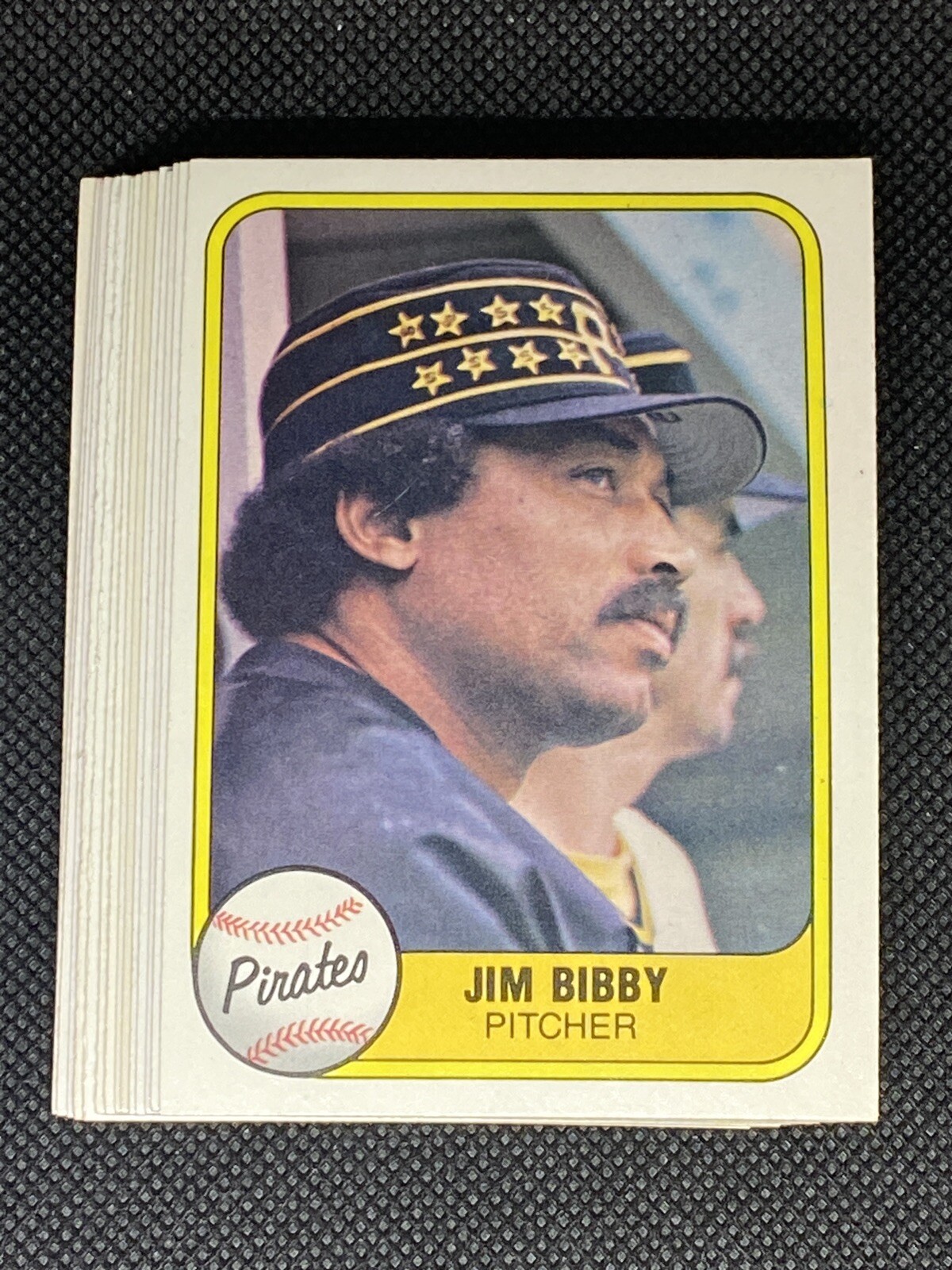 Jim Bibby Pittsburgh Pirates Cardinals Rangers 1981 Fleer #370 15 Card ...