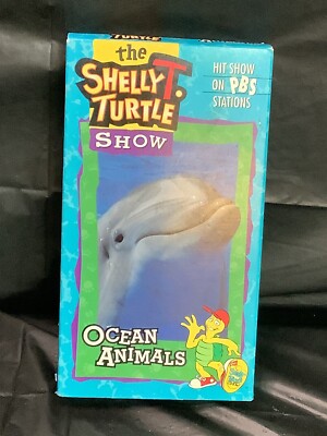 The Shelly T Turtle Show Ocean Animals PBS Stations Kids VHS Tape Works ...