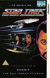 Star Trek The Next Generation: Gambit - The Full Length TV Movie (VHS ...