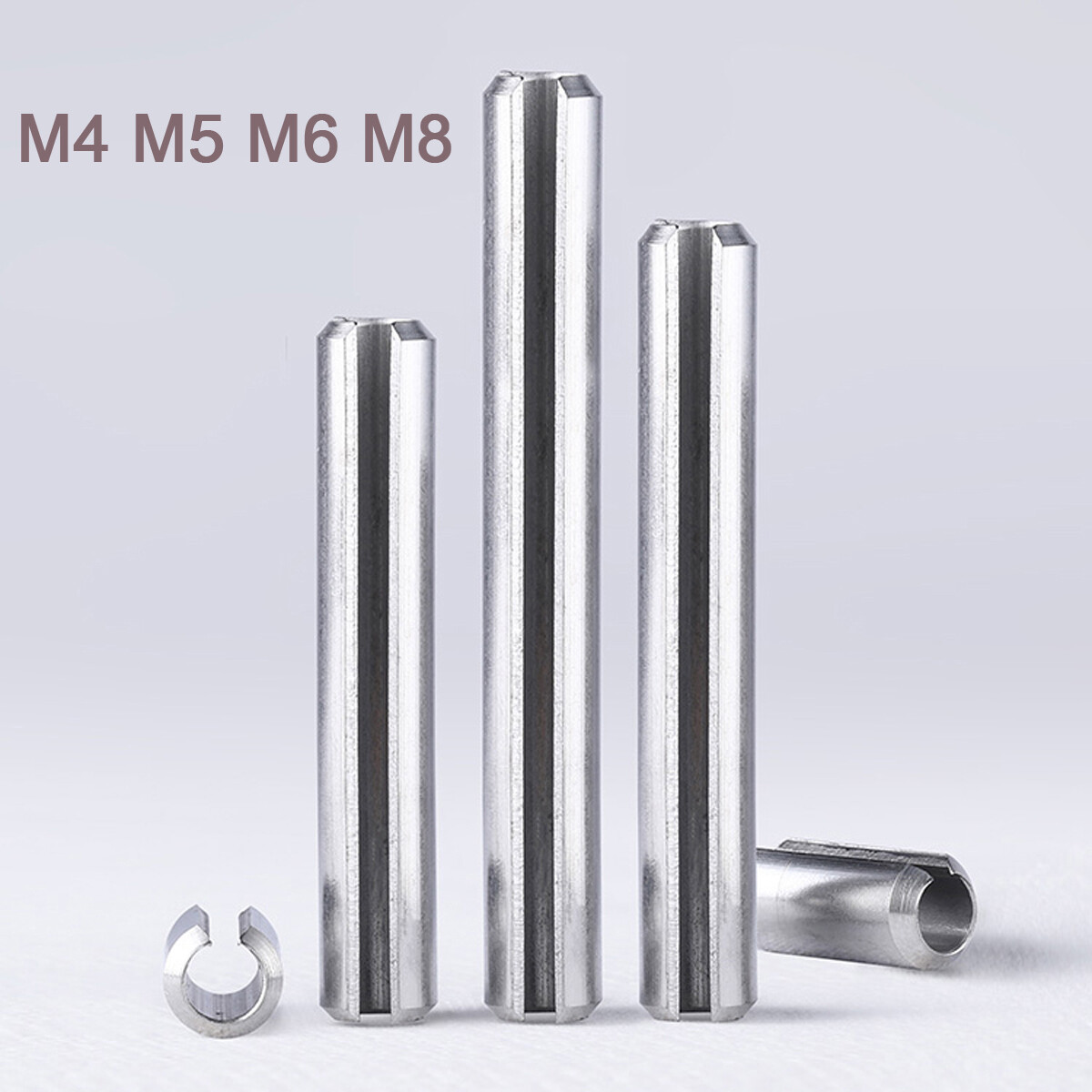 M4 M5 M6 M8 Spring Pins Split Tension Roll Dowel Pin A2 Stainless Steel ...