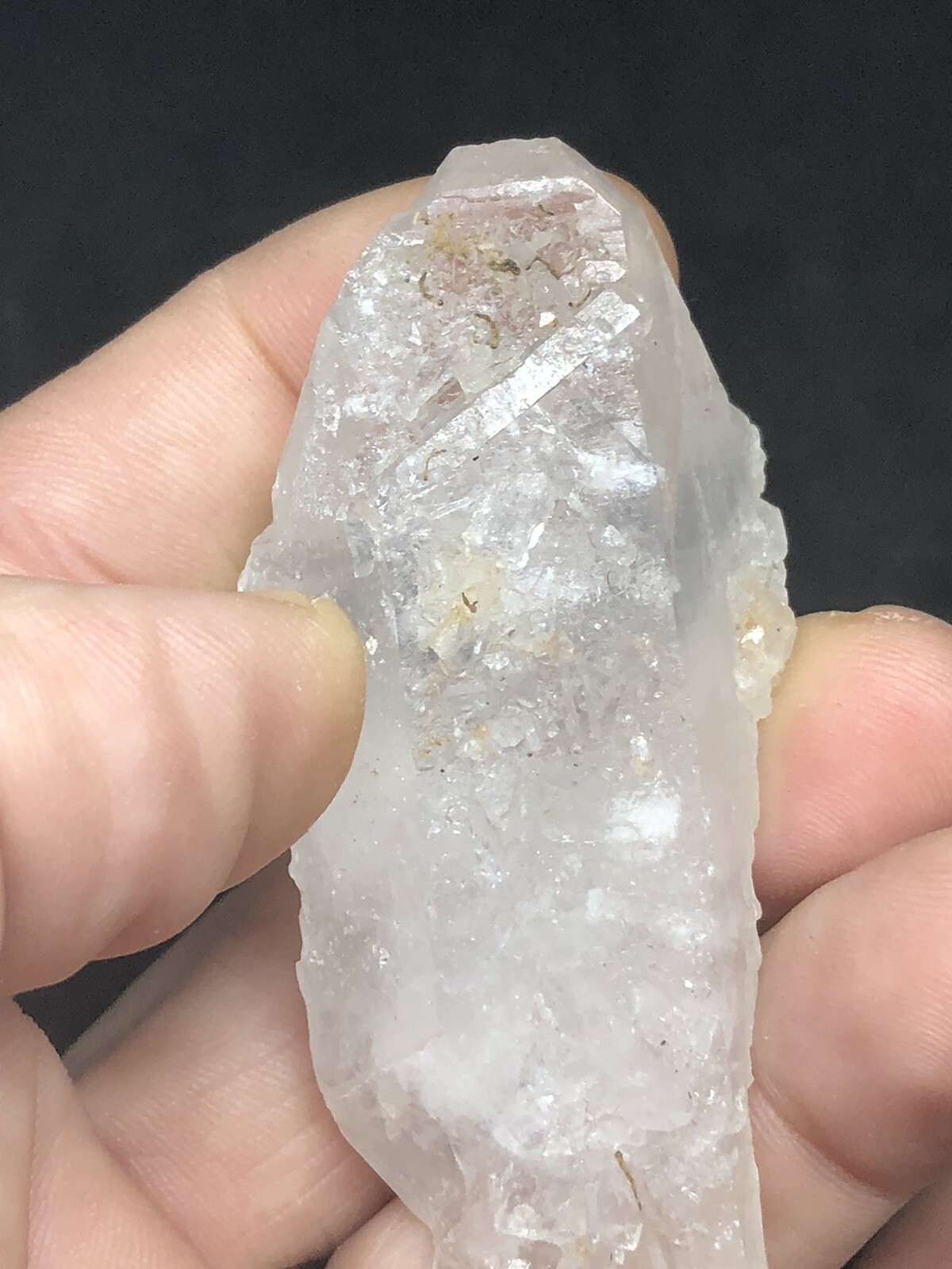 Double Terminated Self-Healed Quartz Crystal, 50 g, Reiki, Chakra ...