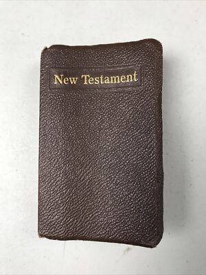 WWII WW2 US Army New Testament Bible Military 1942 | eBay