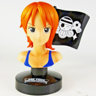 One Piece Nami Head Figure MasColle Great Deep Collection Bandai ...