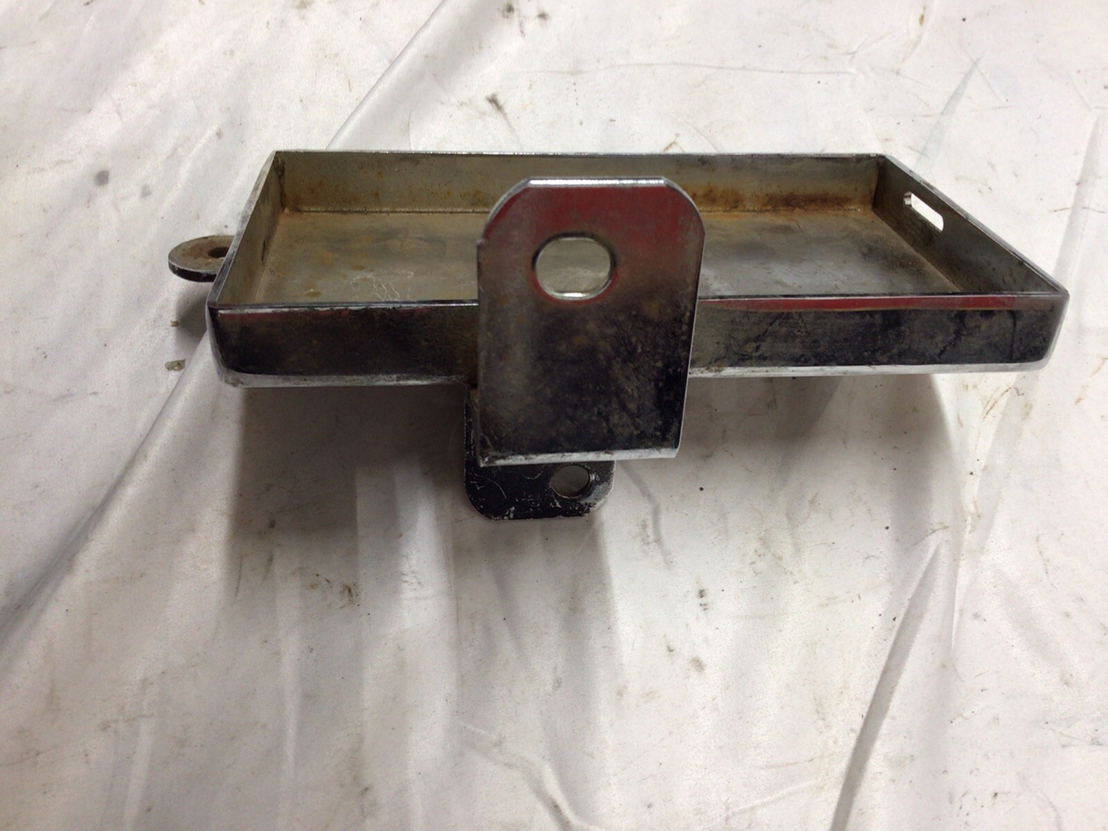 harley Davidson/Chopper chrome Battery tray shovelhead fxe FL chopper ...