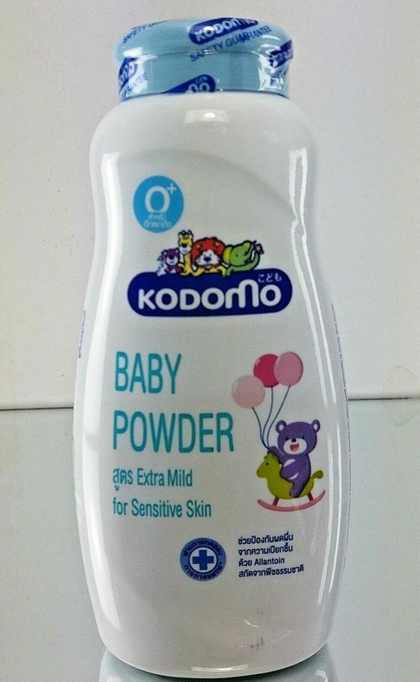 KODOMO BABY POWDER EXTRA MILD 0+ NATURAL EXTRACT FOR SENSITIVE SKIN 50 ...