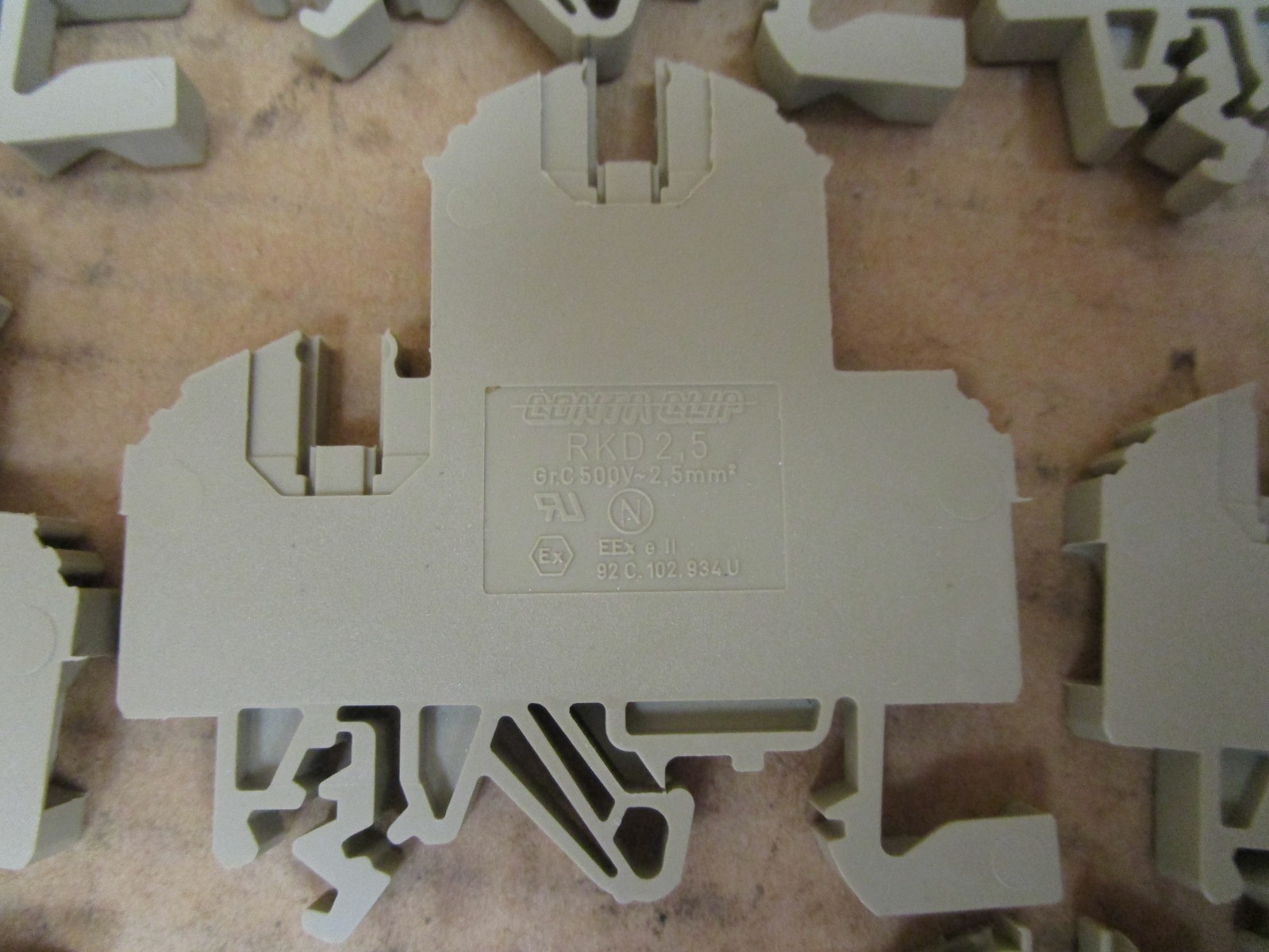 Conta Clip Terminal Block RKD 2.5 RKD25 2.5mm 500V Lot of 9 New | eBay
